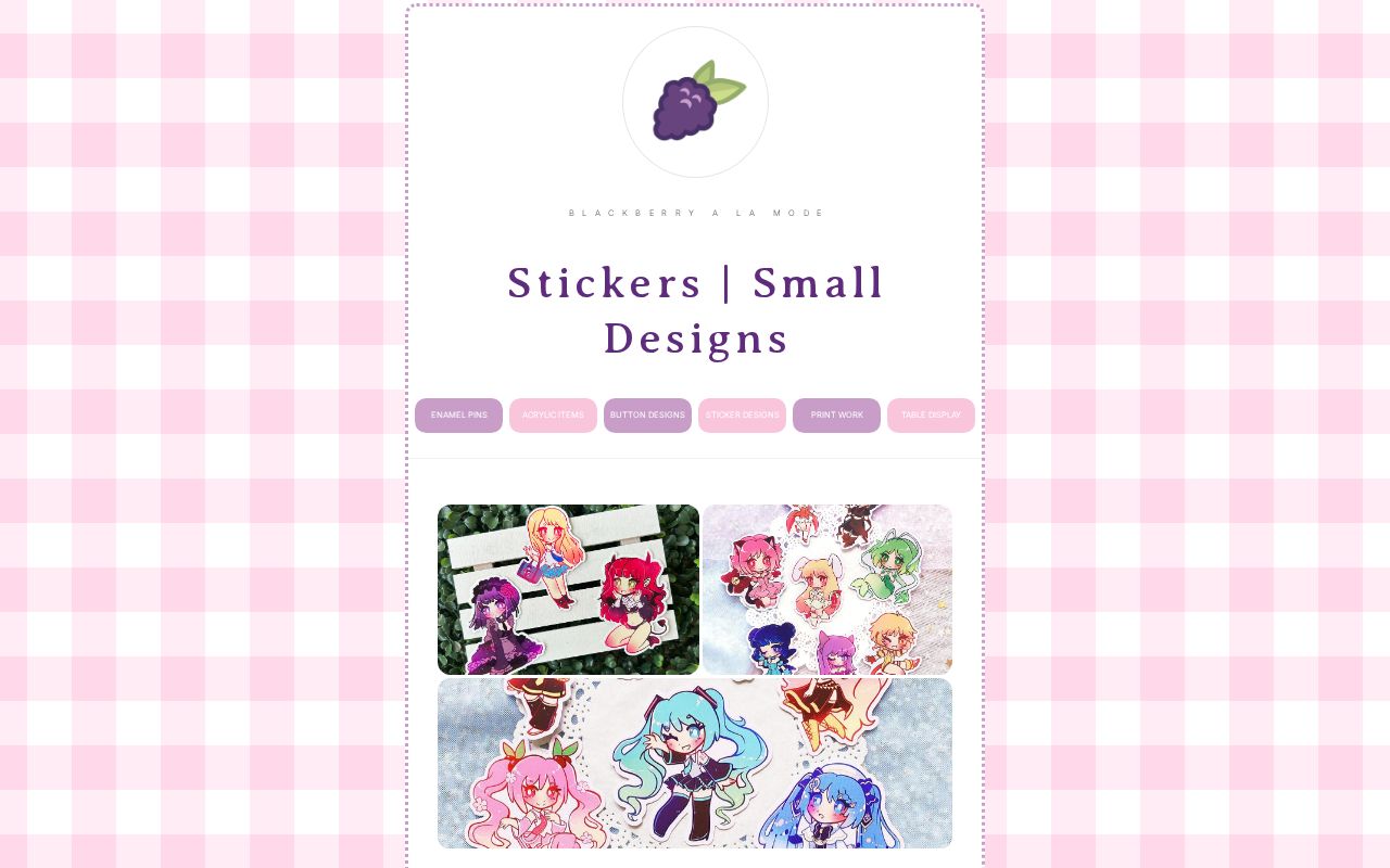 Stickers | Small Designs